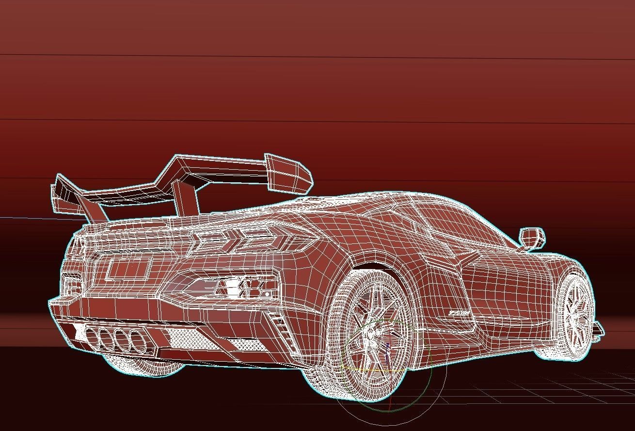 Chevrolet Corvette Z06 3D model | CGTrader