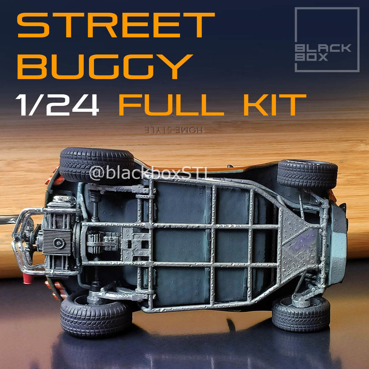 STREET BUGGY FULL MODELKIT 1-24th scale 3D model 3D printable | CGTrader