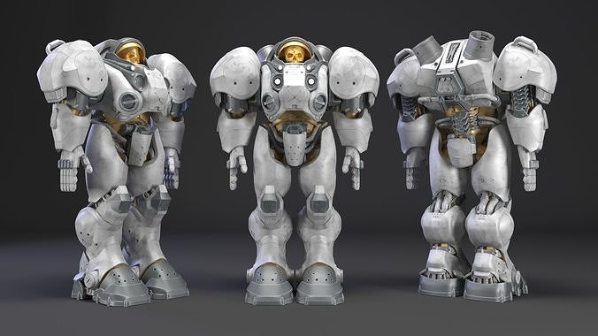 Space Marine Starcraft Model