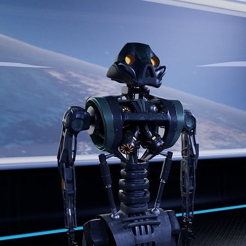sci fi android robot 3D model | CGTrader