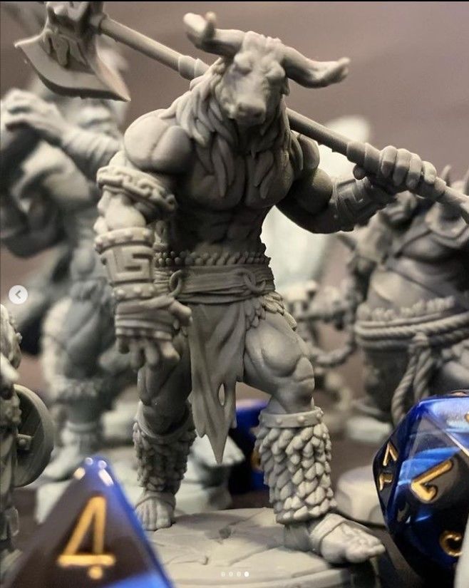 Minotaur Boss 3D model 3D printable | CGTrader