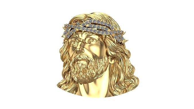 Jesus pingente jesus Cristo christ 3D model 3D printable | CGTrader