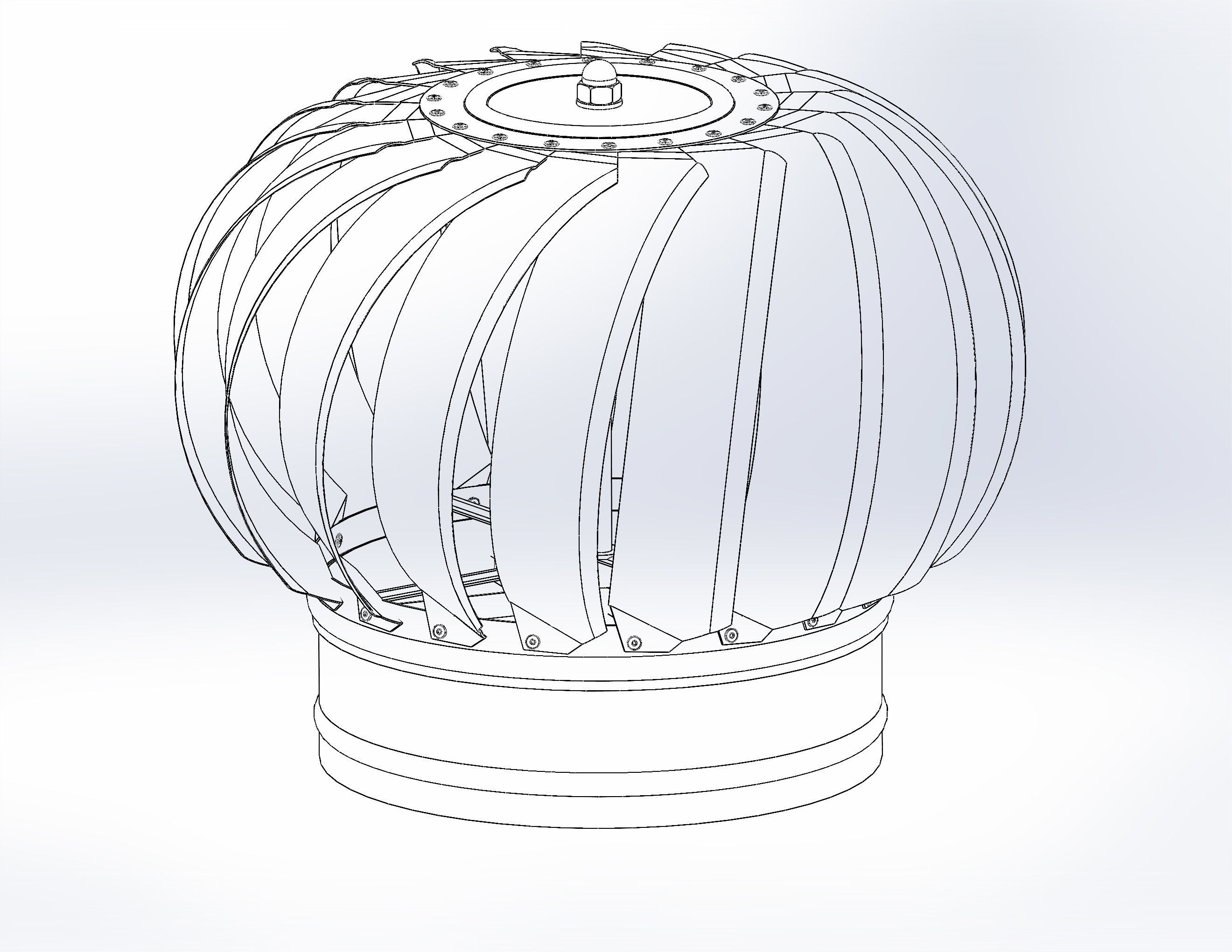 Turbo deflector 3D model | CGTrader