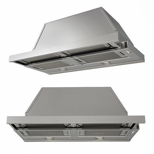 Bosch 500 Series 30inch Pull Out Hood 3D model | CGTrader