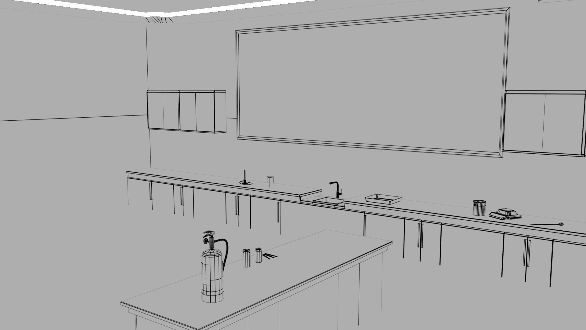 3D model Synthesis reactions Lab VR / AR / low-poly | CGTrader