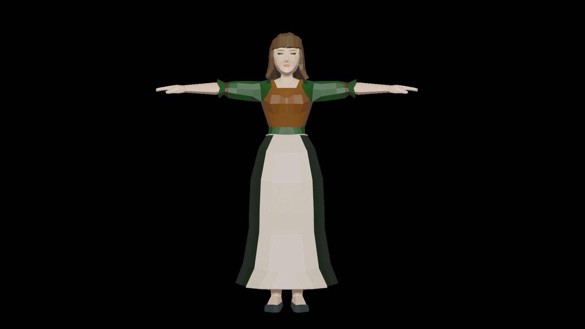 3D model RPG Character Low-poly 3D model VR / AR / low-poly | CGTrader