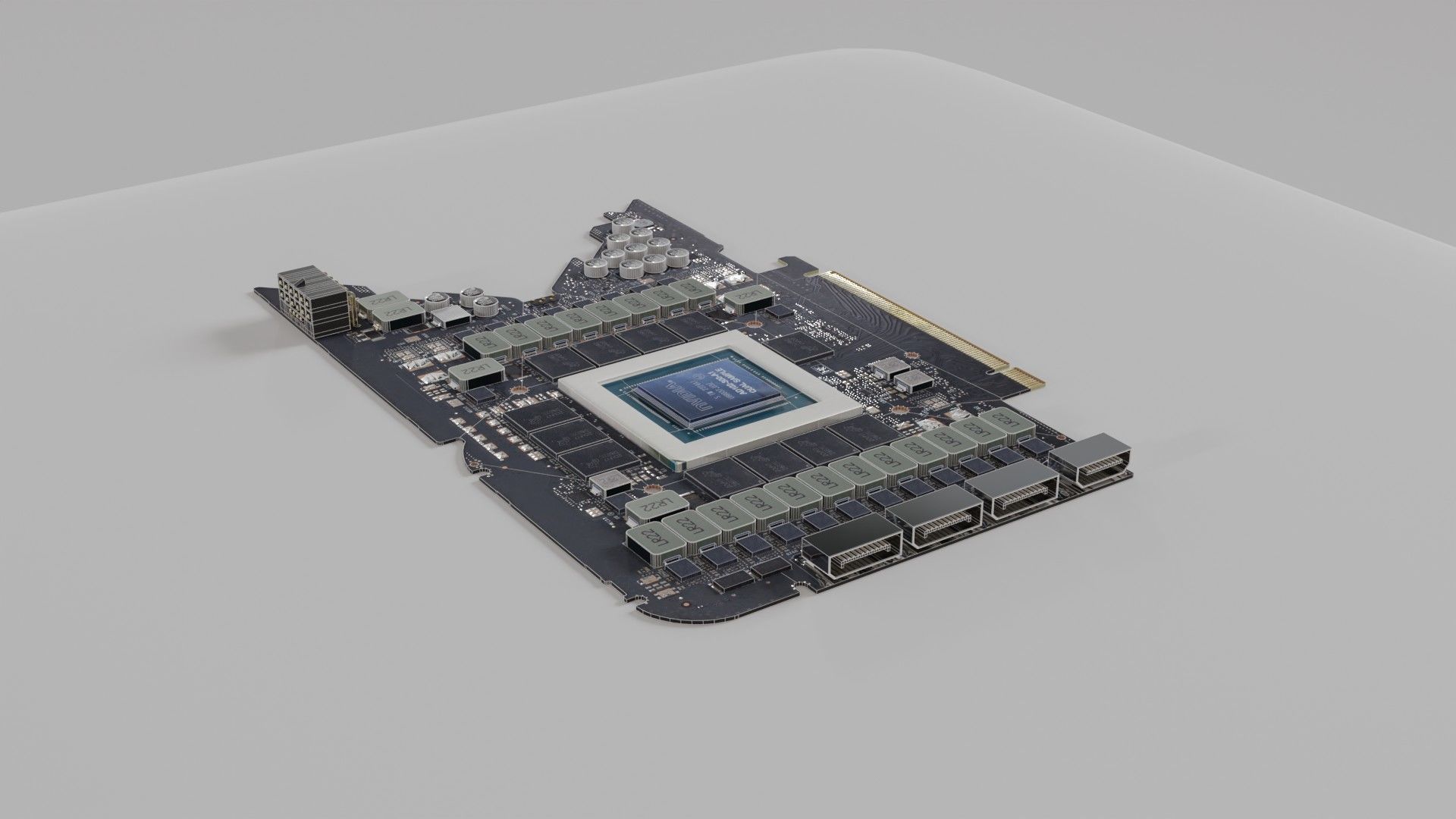 Nvidia GeForce RTX 4090 FE - no heatsink 3D model | CGTrader