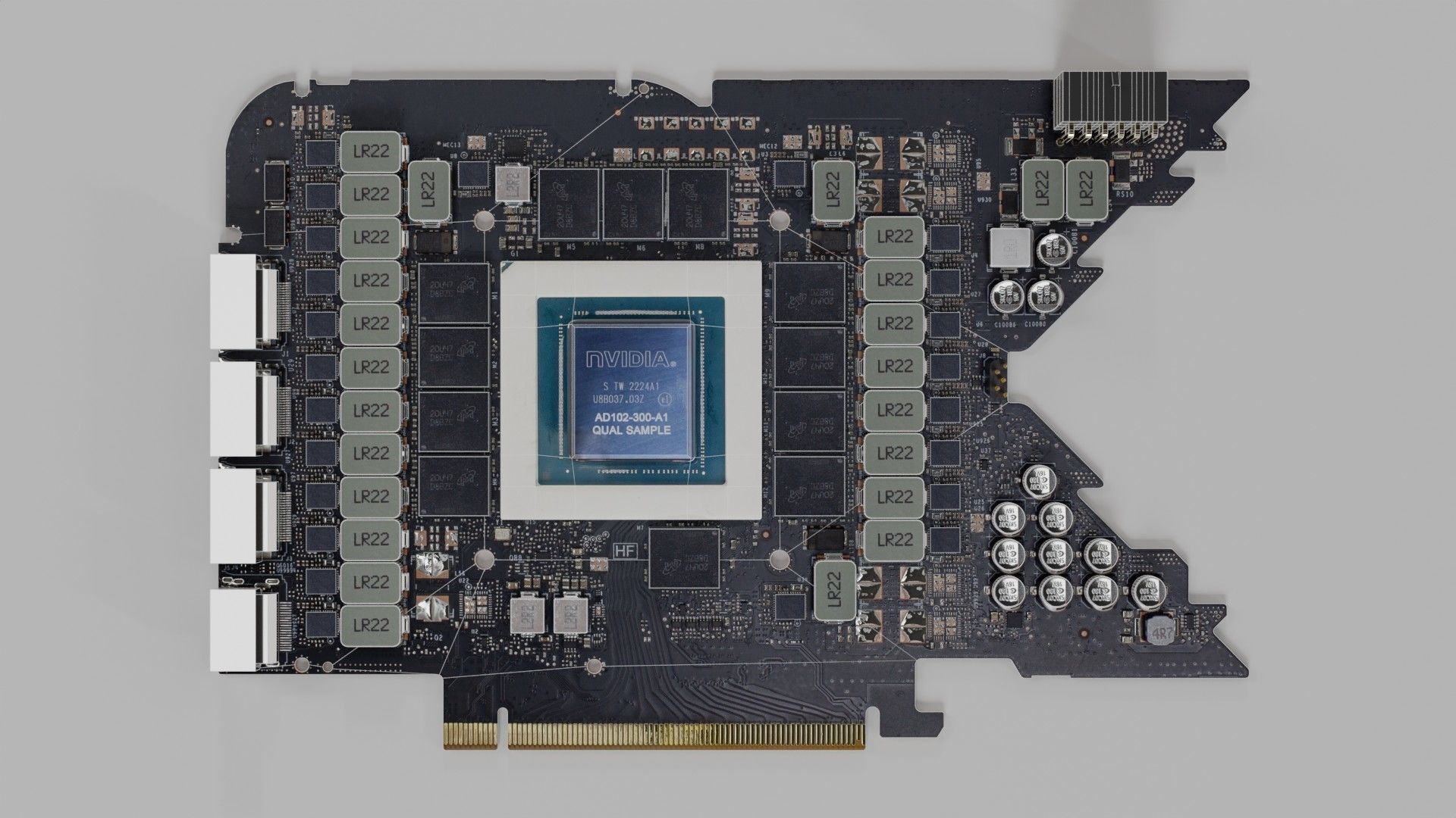 Nvidia GeForce RTX 4090 FE - no heatsink 3D model | CGTrader