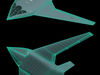 Blended Wing Body Concept 3D model animated | CGTrader