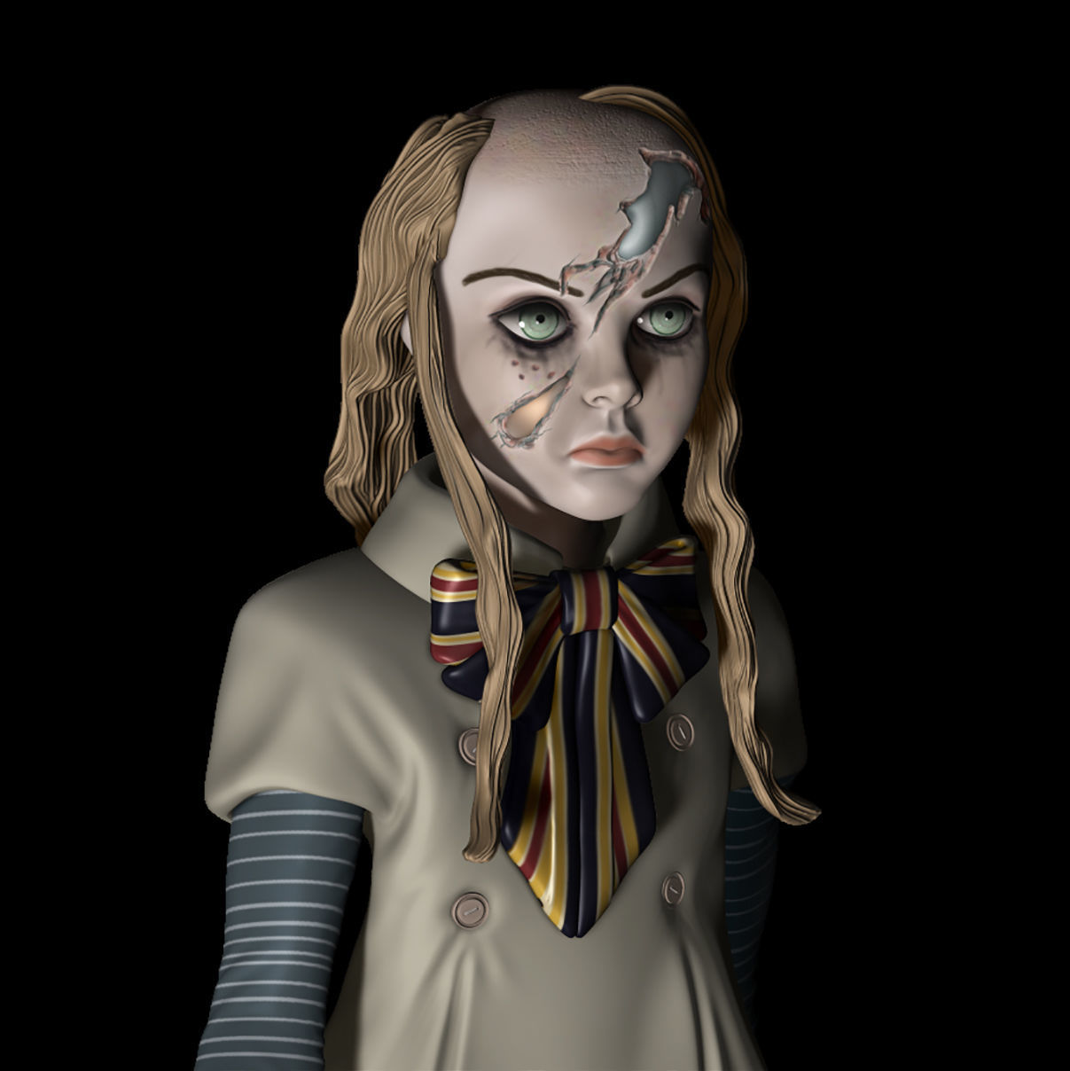 M3GAN 3D model 3D printable | CGTrader