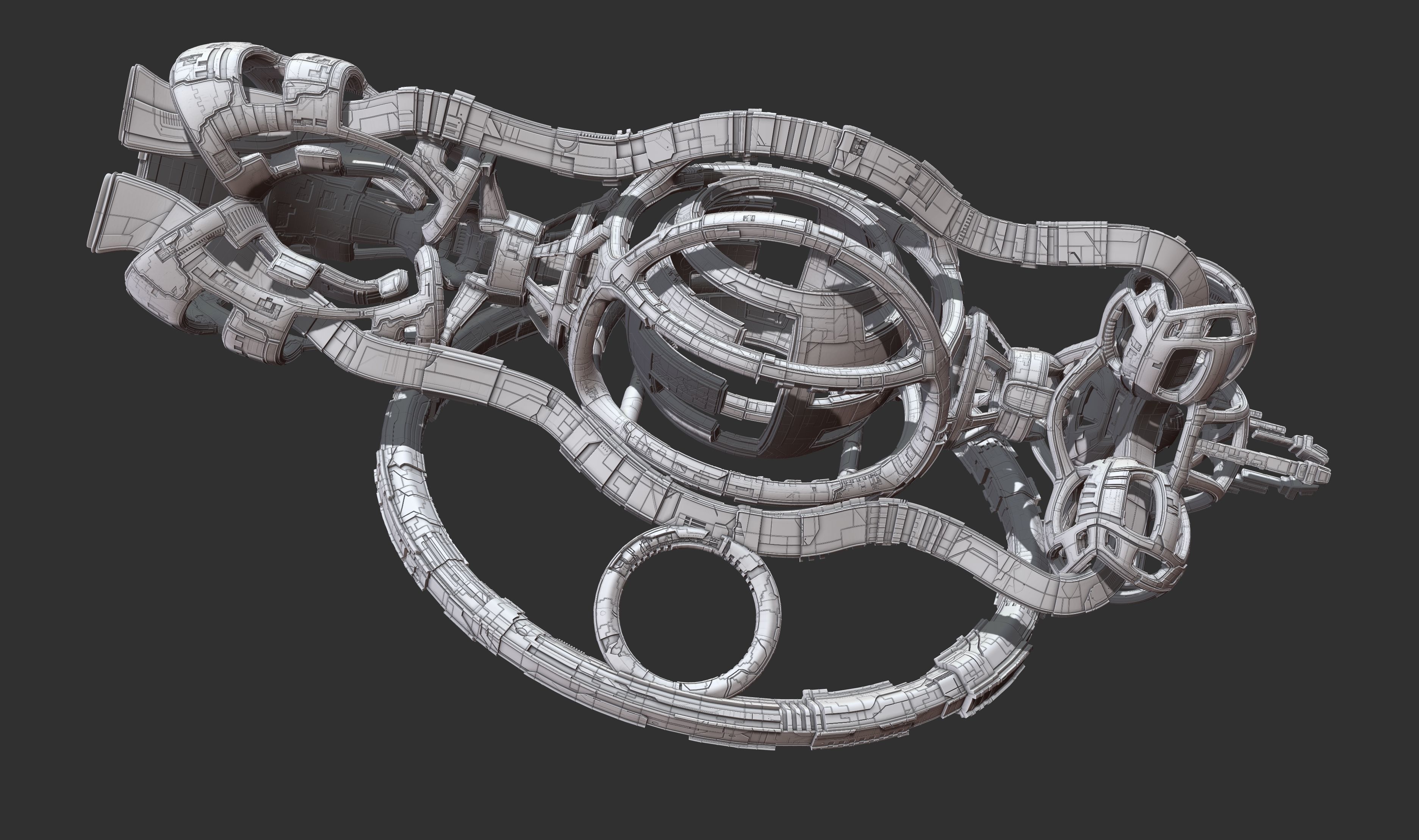 space equipment node 00195 3D model | CGTrader