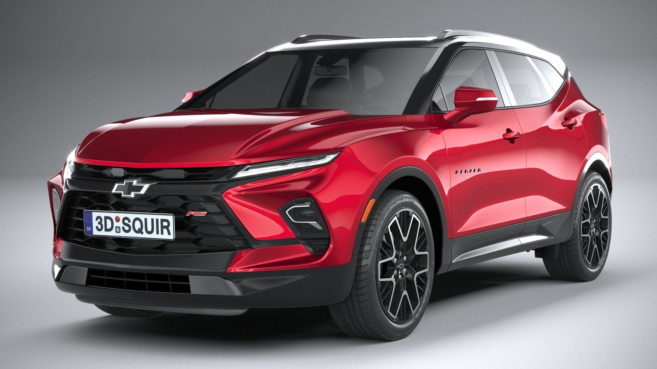 Chevrolet Blazer RS CG 2023 3D model | CGTrader