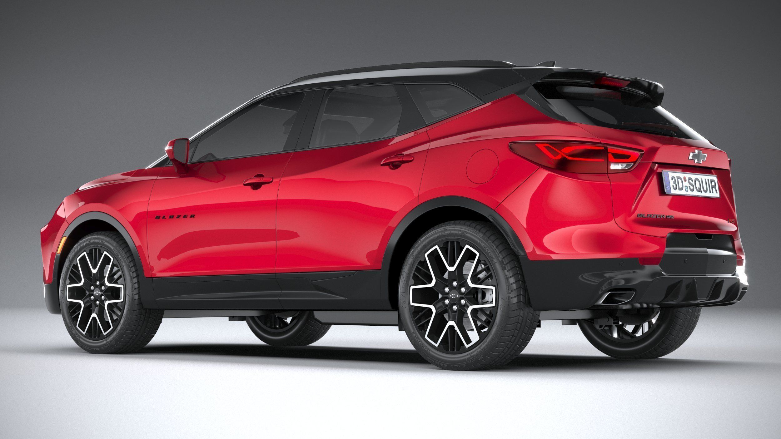 Chevrolet Blazer RS CG 2023 3D model | CGTrader