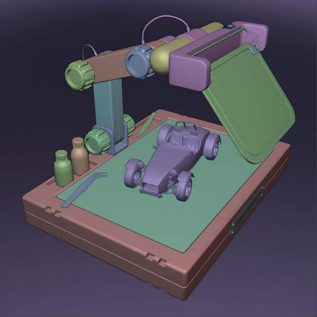 Soldering stand 3D model | CGTrader