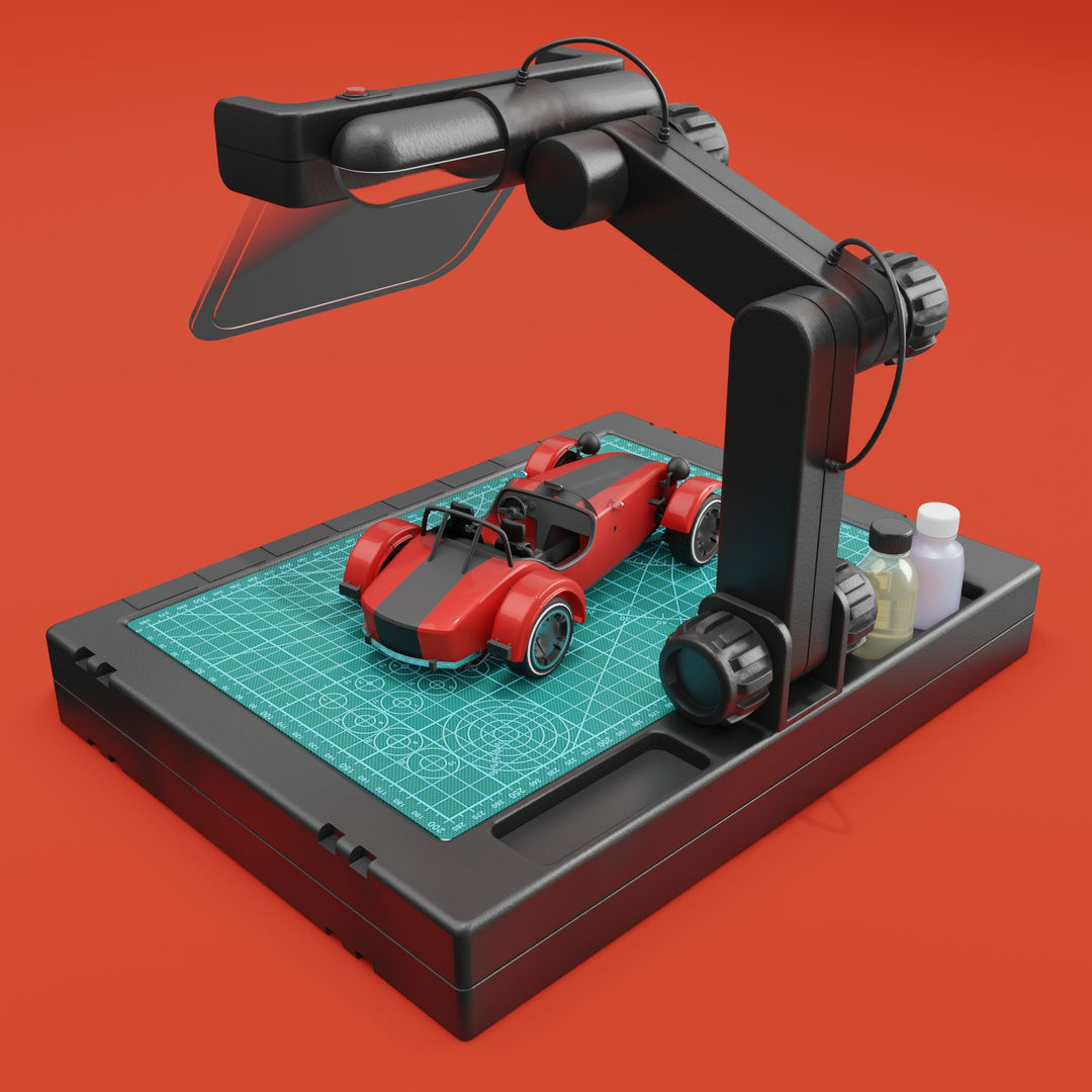 Soldering stand 3D model | CGTrader