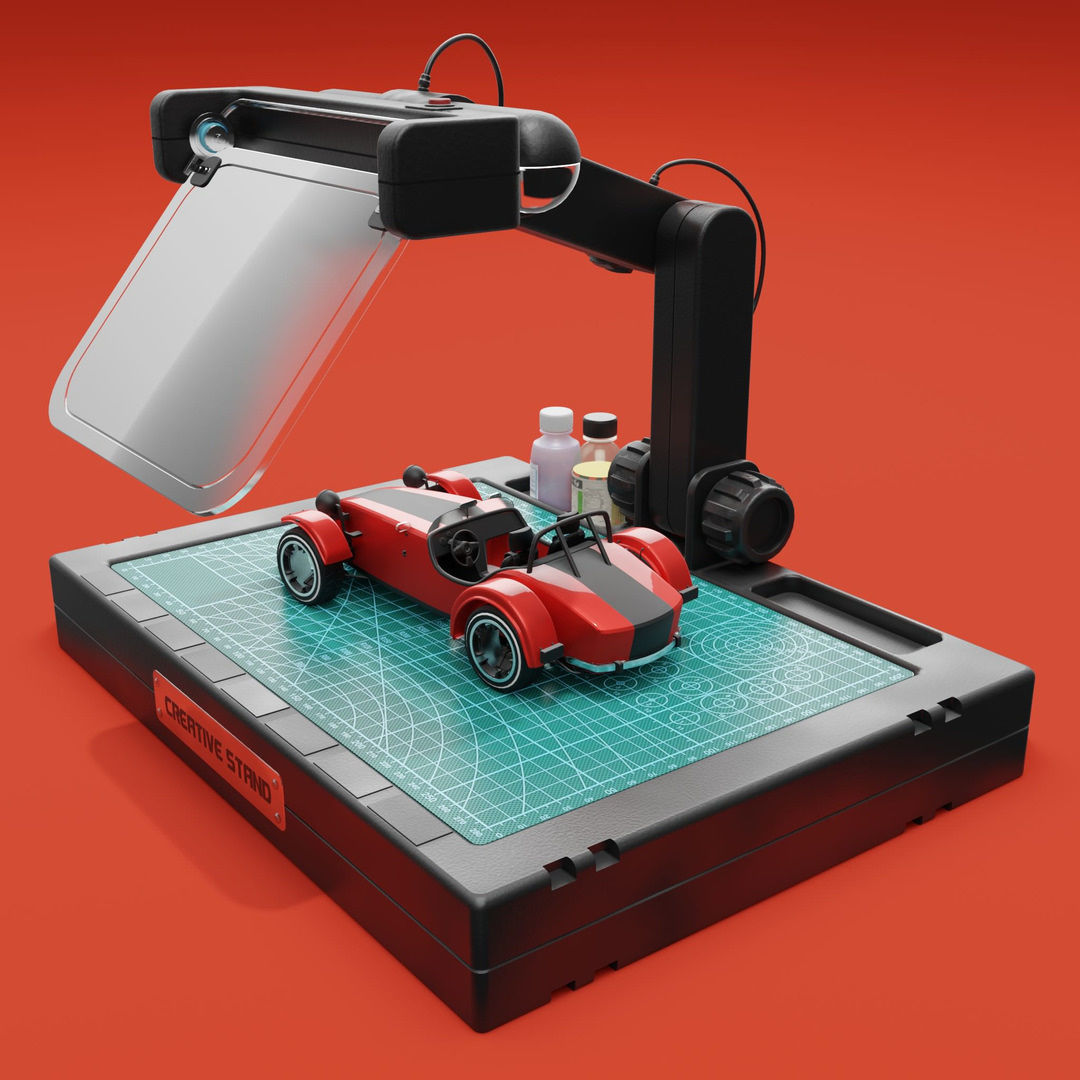Soldering stand 3D model | CGTrader