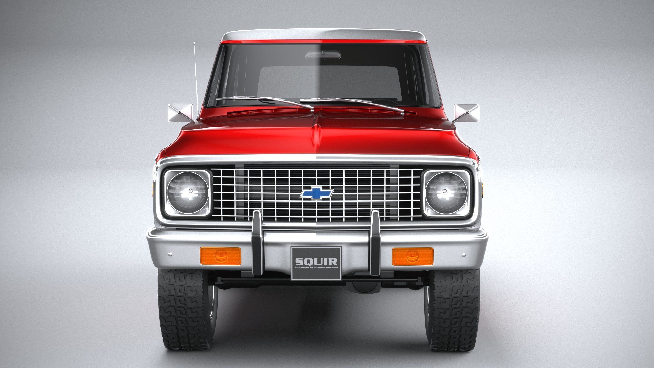 Chevrolet K5 Cheyenne Ranger CG 1972 3D model | CGTrader