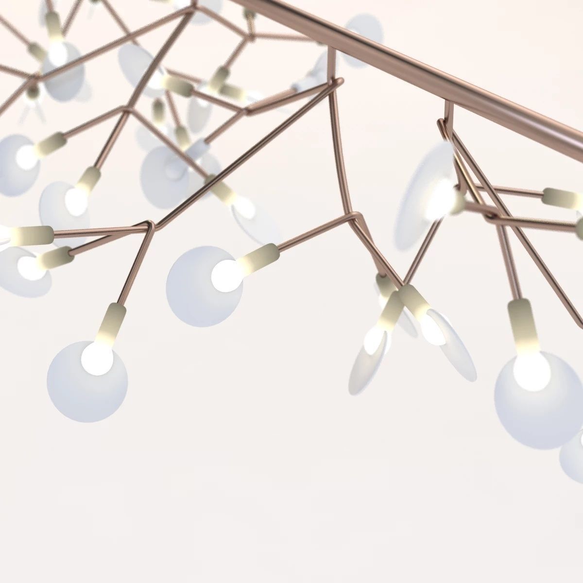 Moooi Heracleum Endless Suspension Lamp 3D model | CGTrader