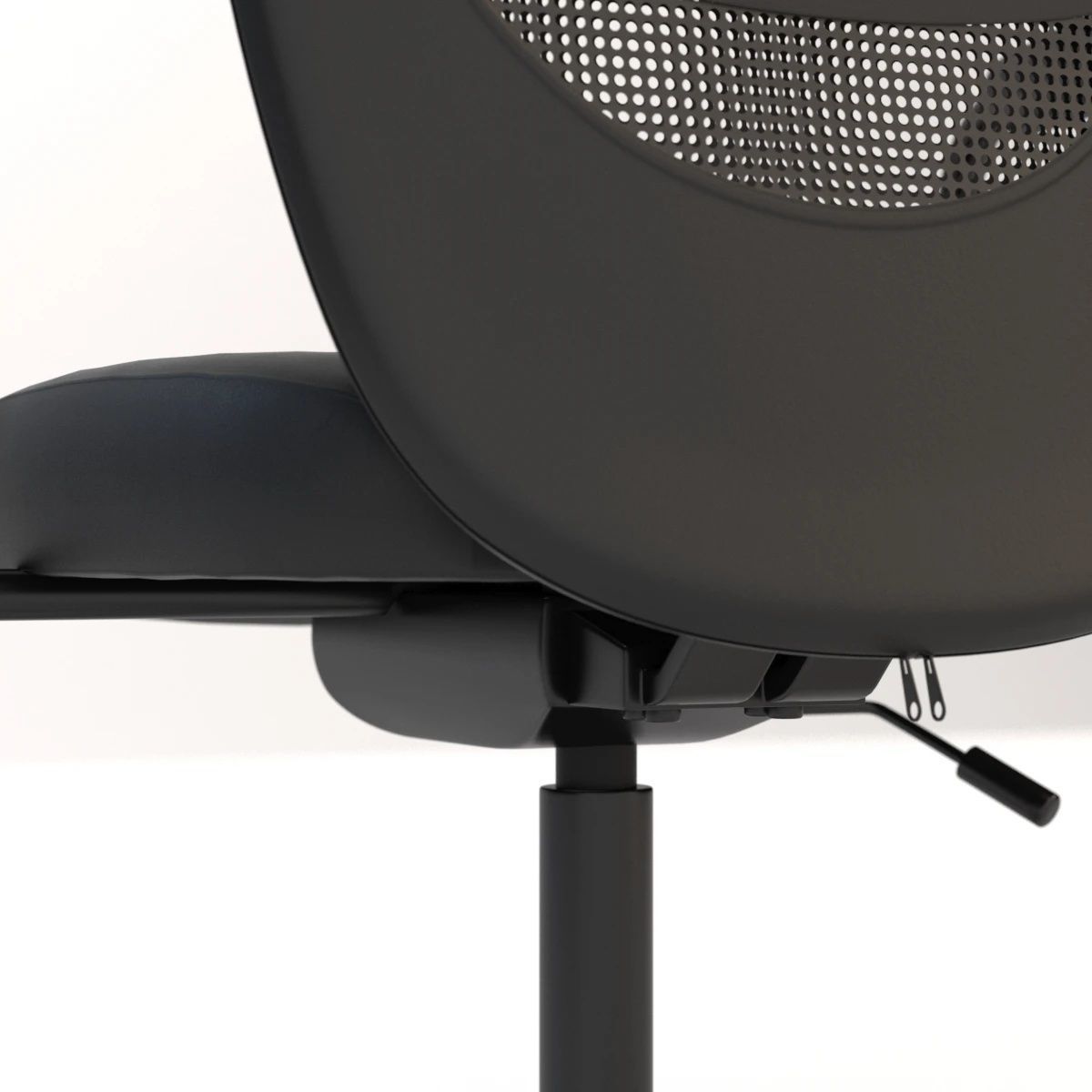 Ikea Flintan Nominell Swivel Chair With Armrests 3D model | CGTrader