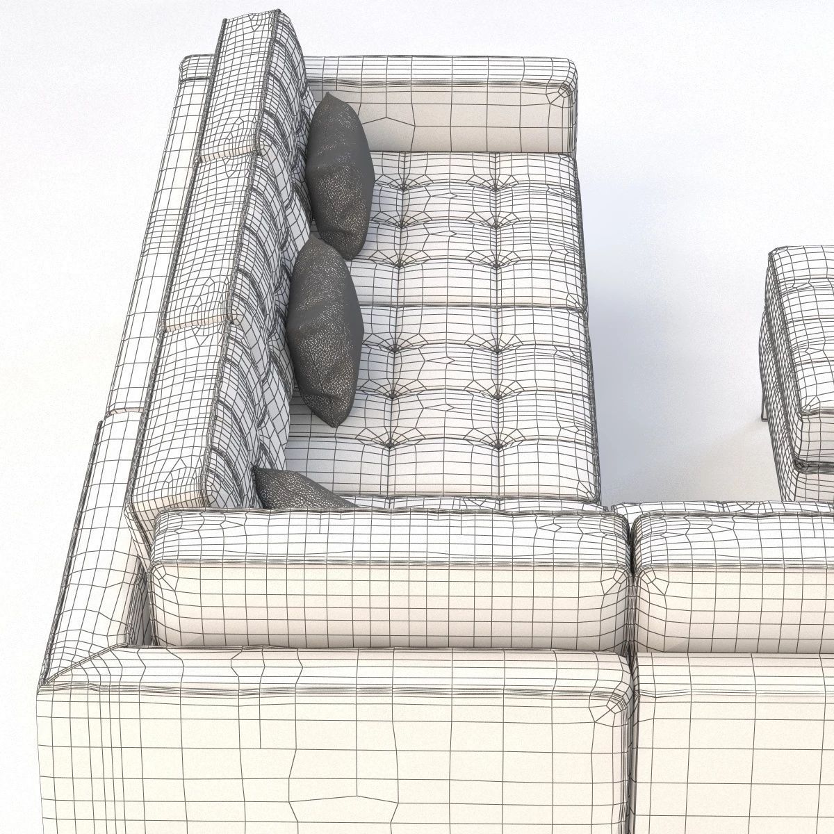 Gus Modern Jane Corner Sofa 3D model | CGTrader