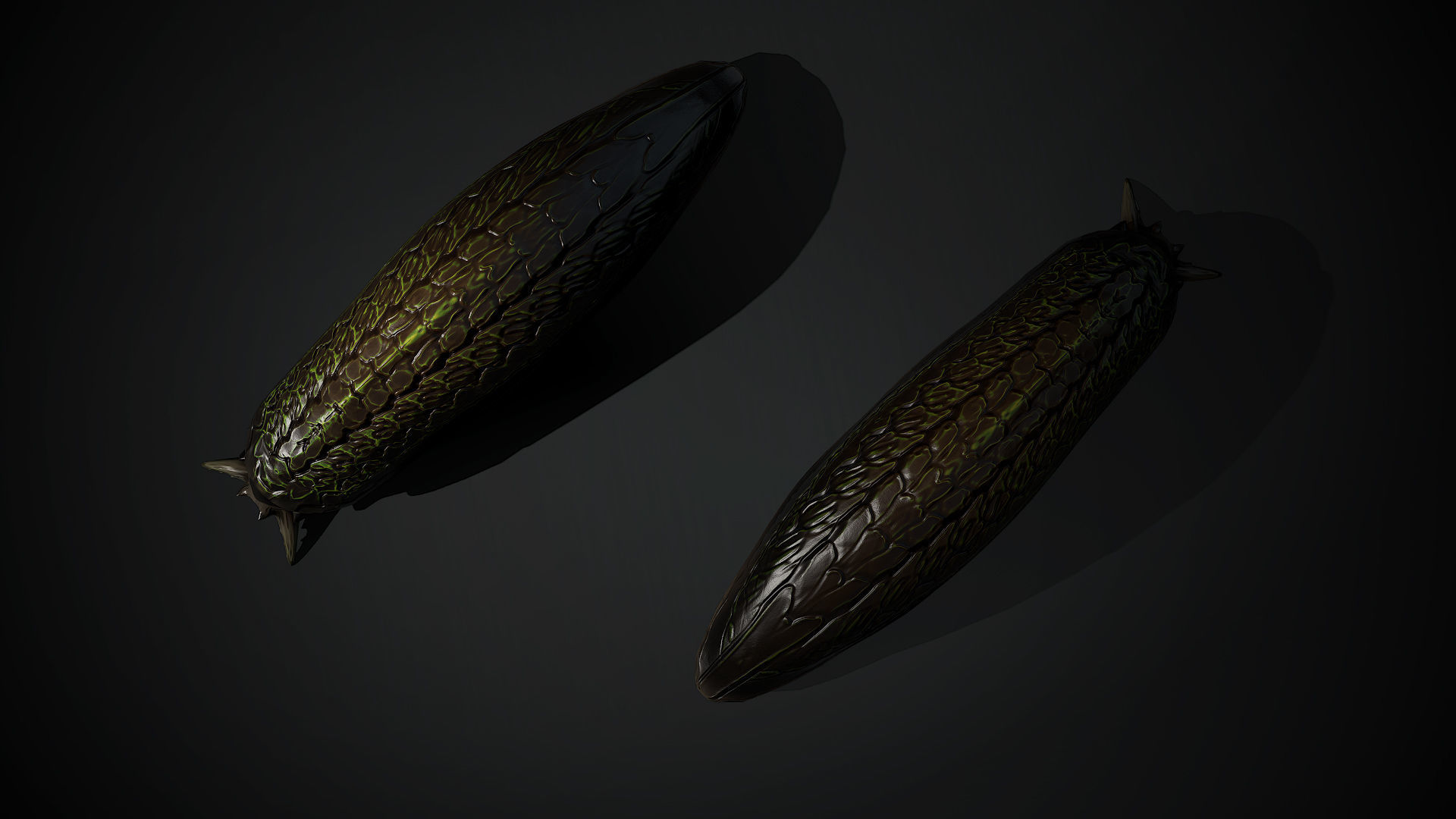 3D model Larvae creature1 VR / AR / low-poly | CGTrader