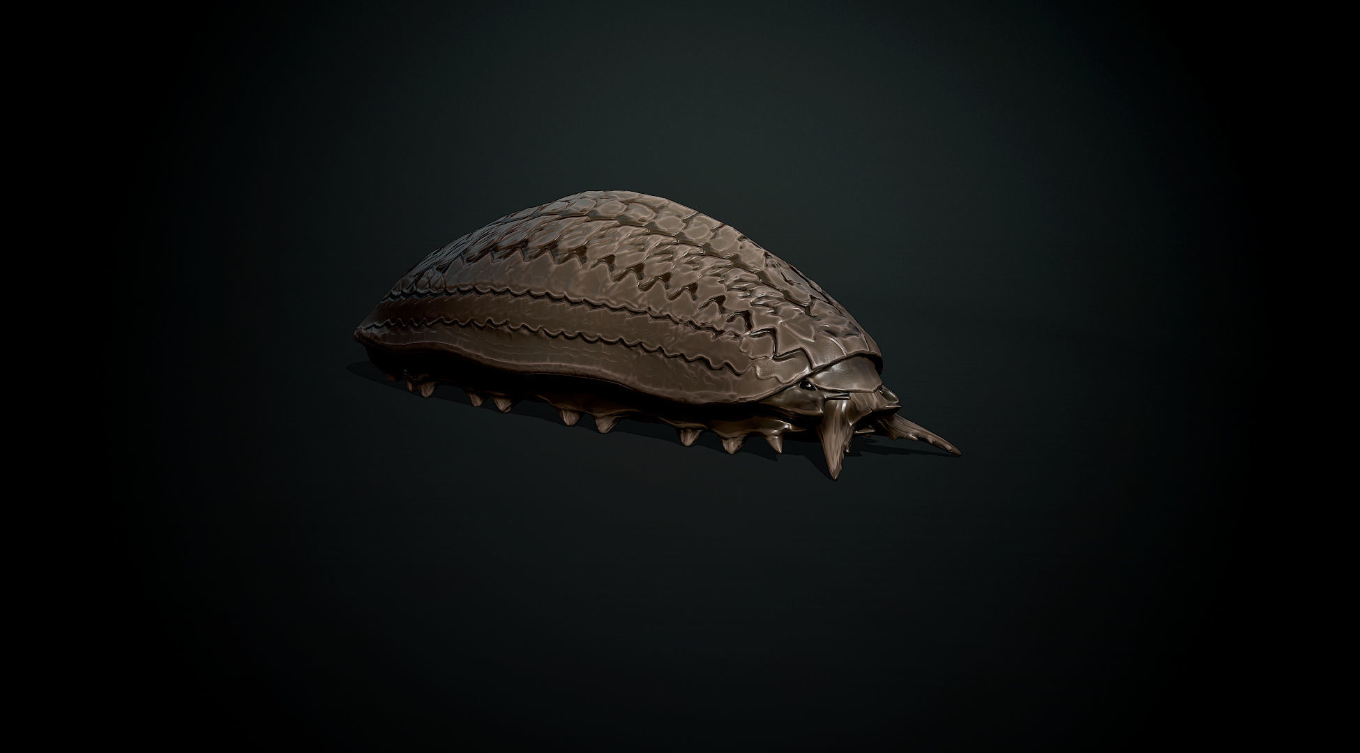 3D model Larvae creature1 VR / AR / low-poly | CGTrader