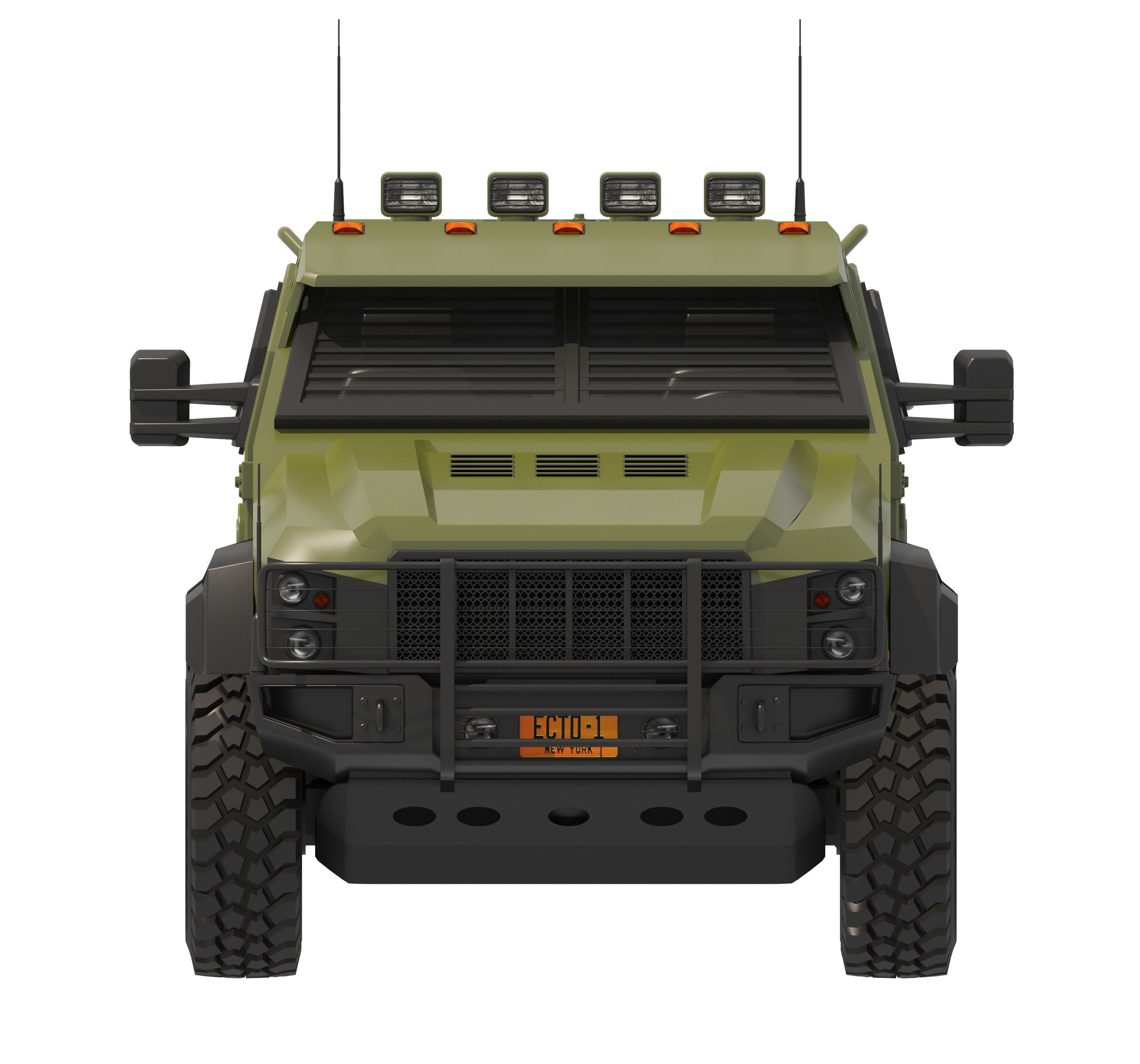 Armored van 3D model | CGTrader