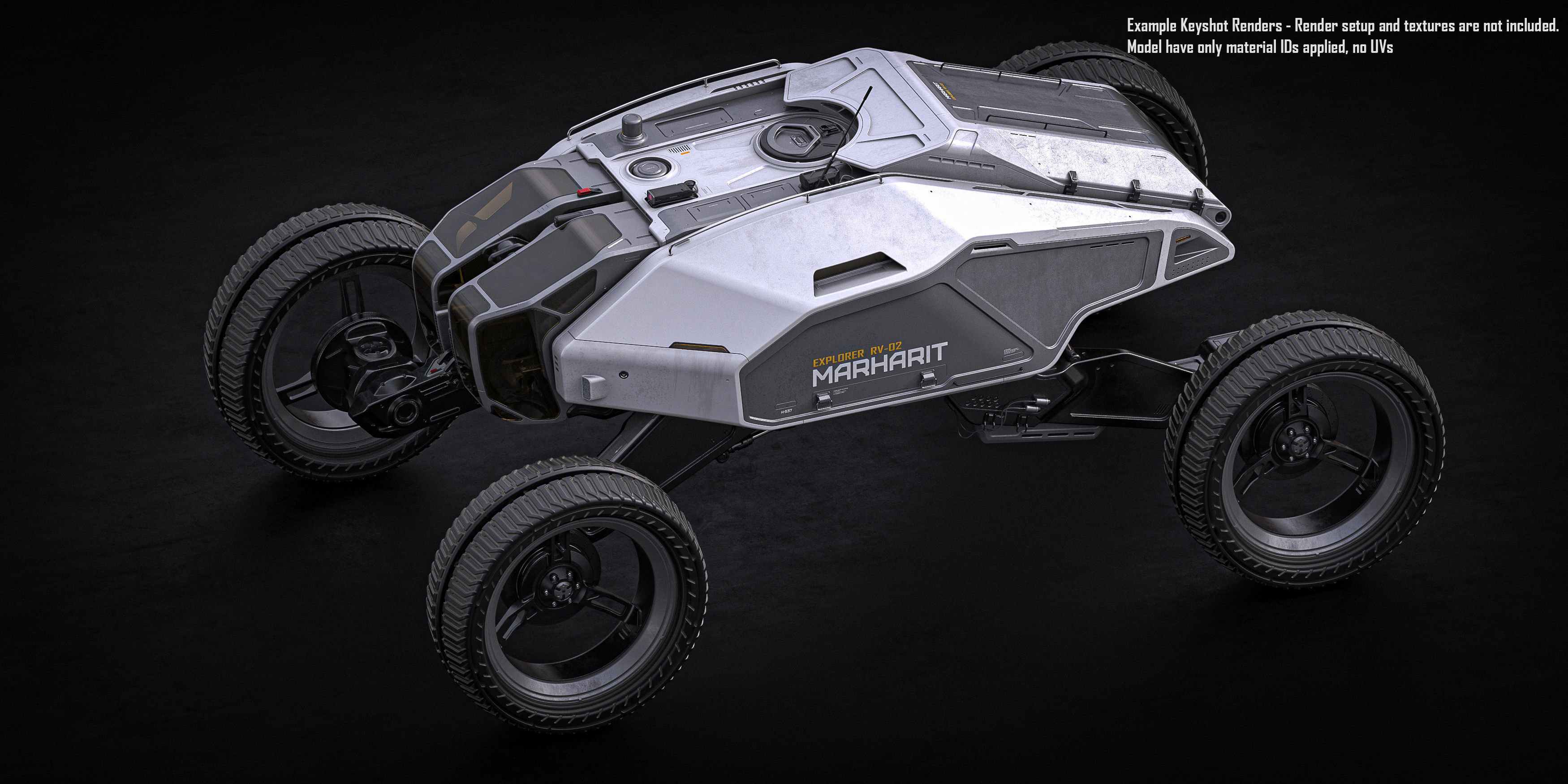 Mars Rover Explorer 3D model | CGTrader