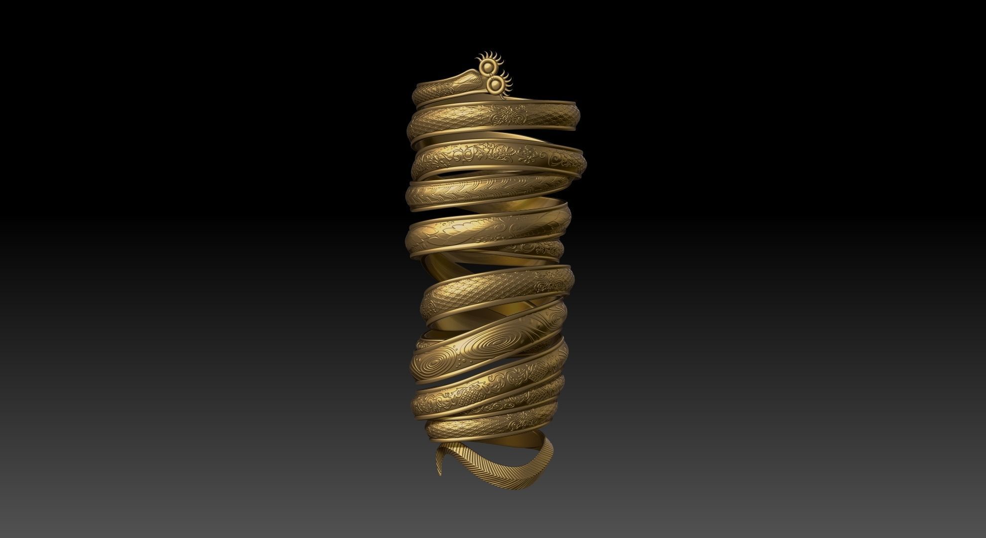 Forspoken Cuff 3D model 3D printable | CGTrader