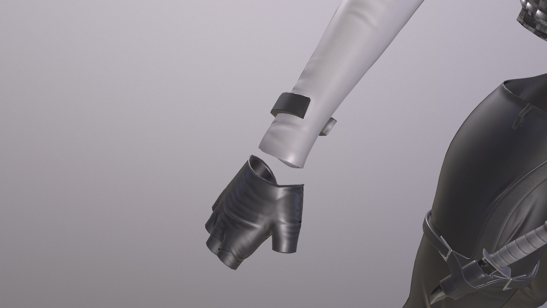 3D model Female military spy cloth VR / AR / low-poly | CGTrader