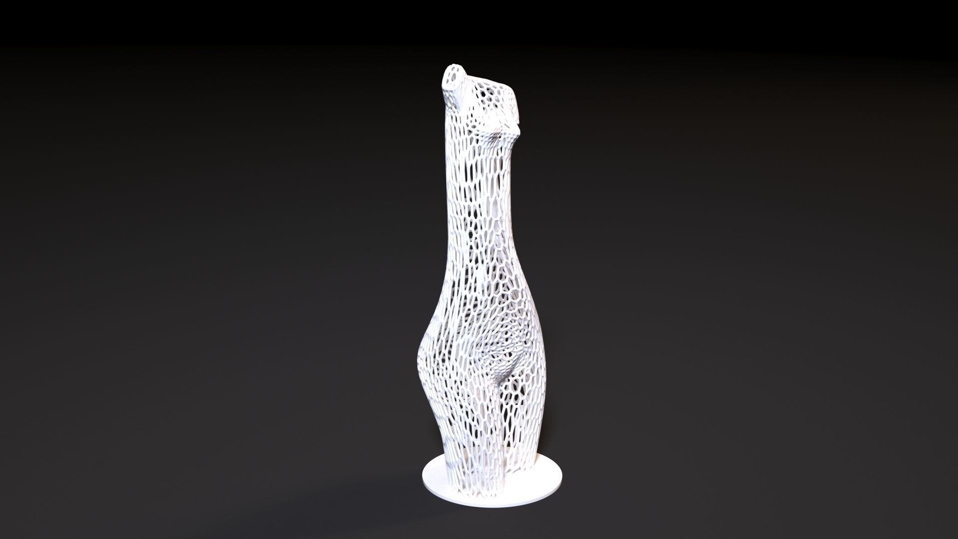 Figurine woman 3D model 3D printable | CGTrader