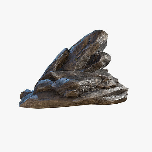 3D model Sea Rock 1 PBR VR / AR / low-poly | CGTrader
