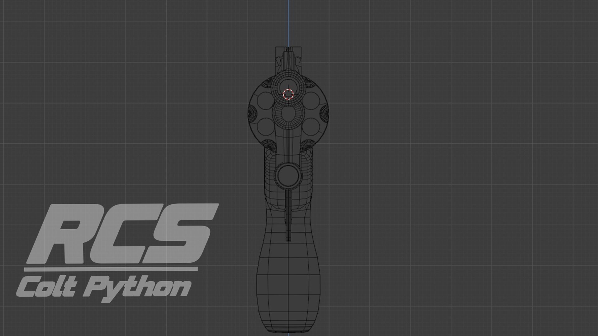 3D model Low Poly Revolver VR / AR / low-poly | CGTrader