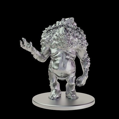 Cave Troll from The Witcher 3 3D model 3D printable | CGTrader