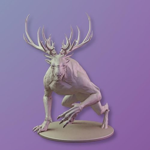 Fiend from The Witcher 3 3D model 3D printable | CGTrader