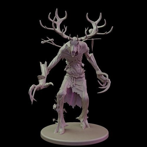 Leshy from The Witcher 3 3D model 3D printable | CGTrader