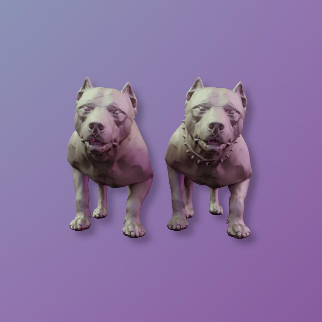 Wild Dog from The Witcher 3 3D model 3D printable | CGTrader