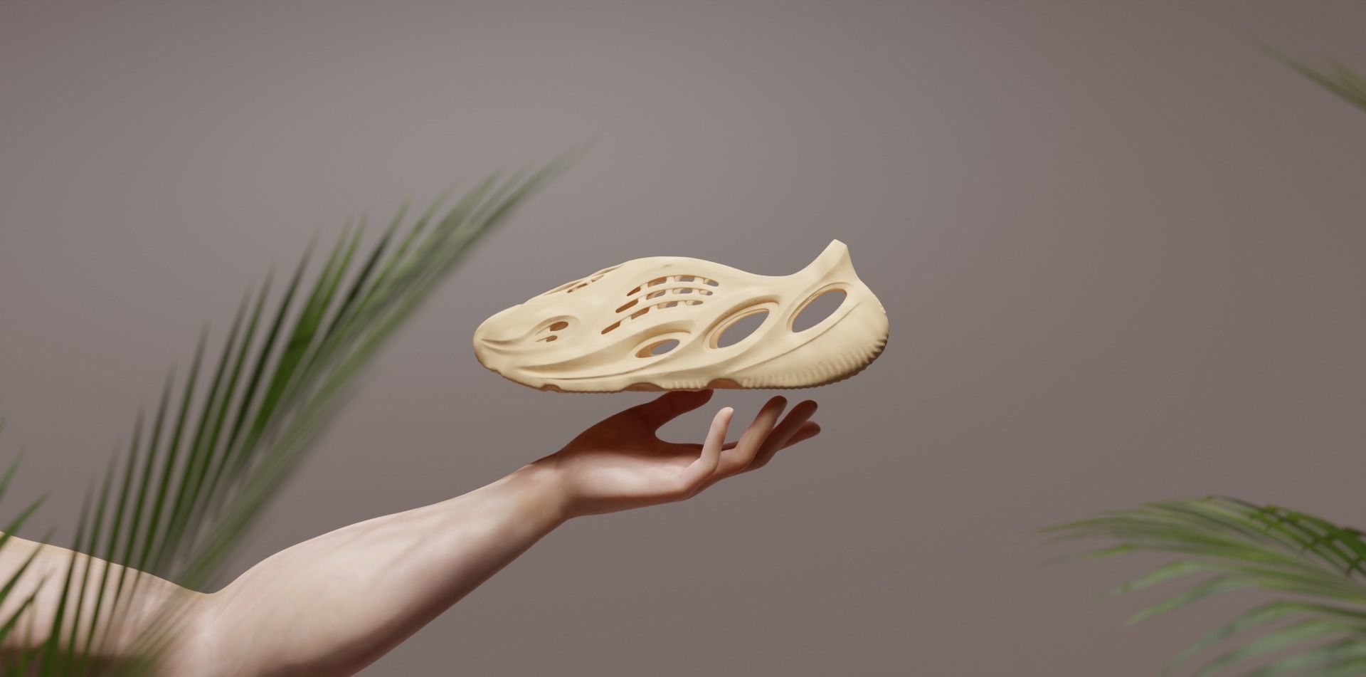 Yeezy Foam Runner 3D model | CGTrader