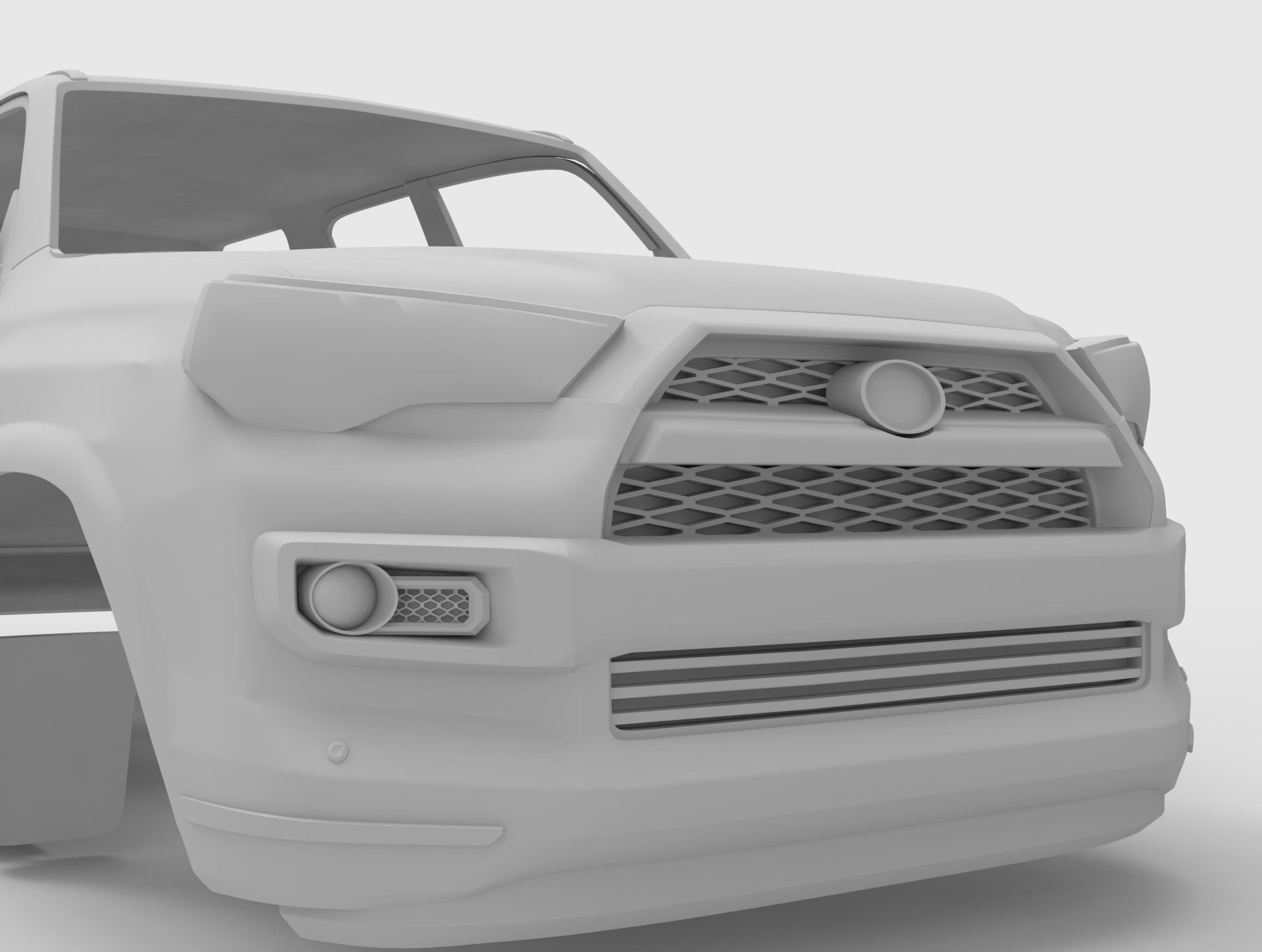 Toyota 4runner 2015 3D model 3D printable | CGTrader