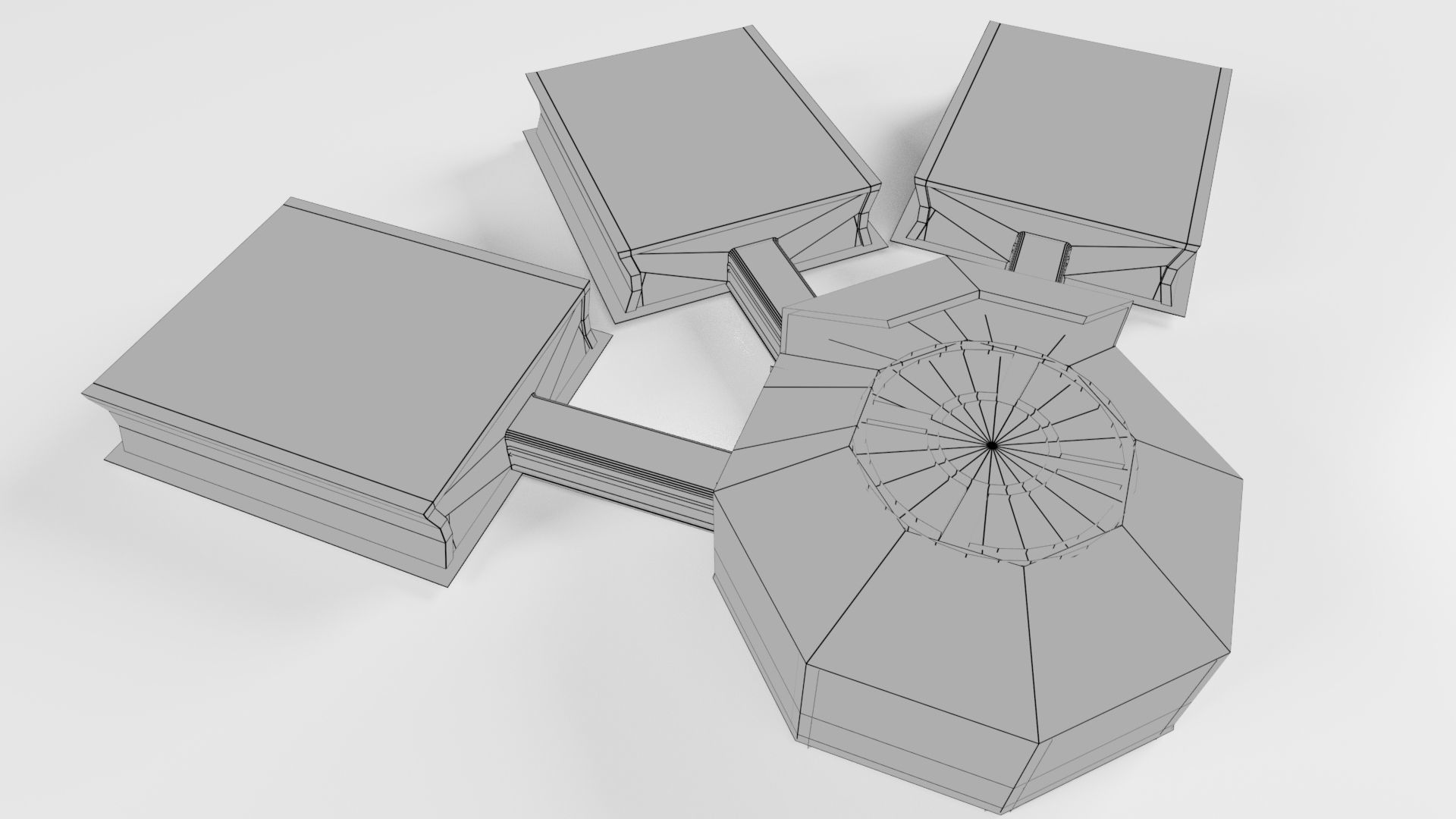 3D model 3d Sci-Fi lab VR / AR / low-poly | CGTrader