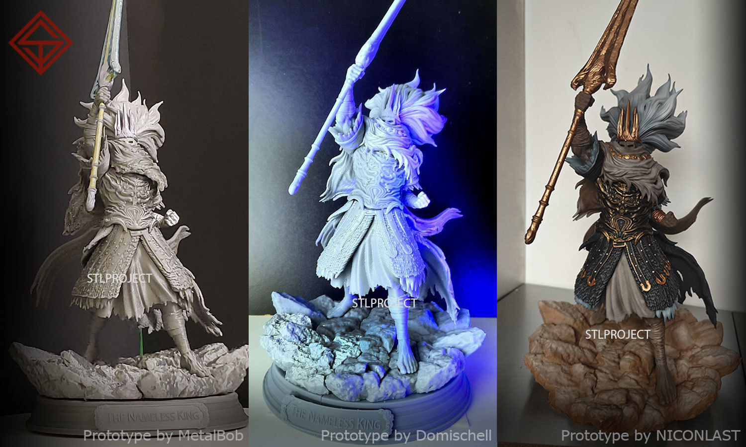Nameless King 3D model 3D printable | CGTrader