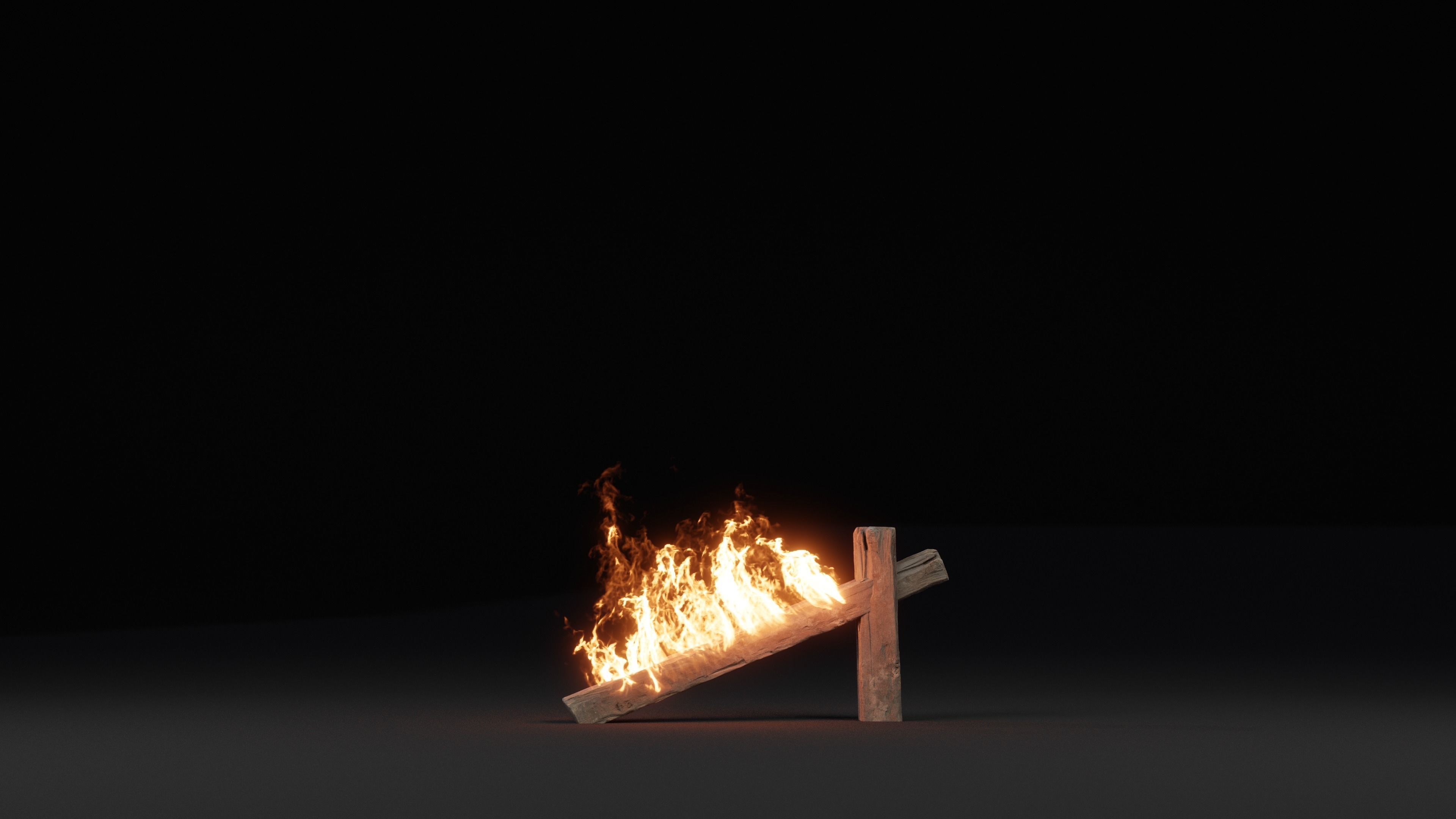 3D Fire flame 3D model animated | CGTrader