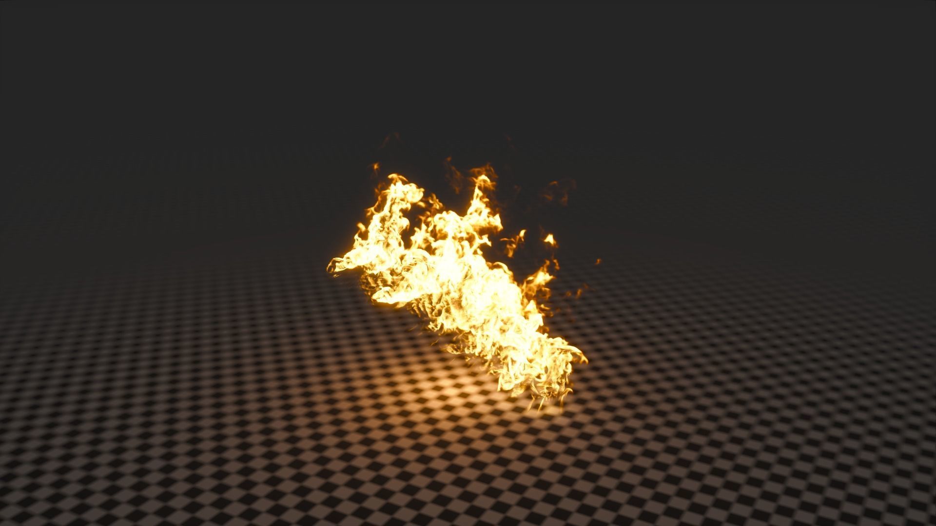 3D Fire flame 3D model animated | CGTrader