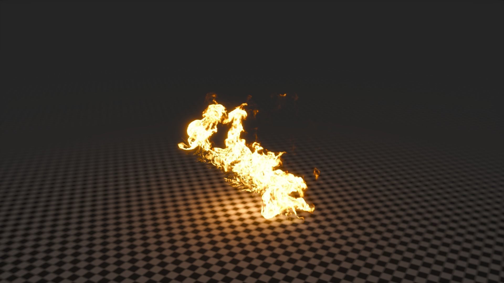 3D Fire flame 3D model animated | CGTrader
