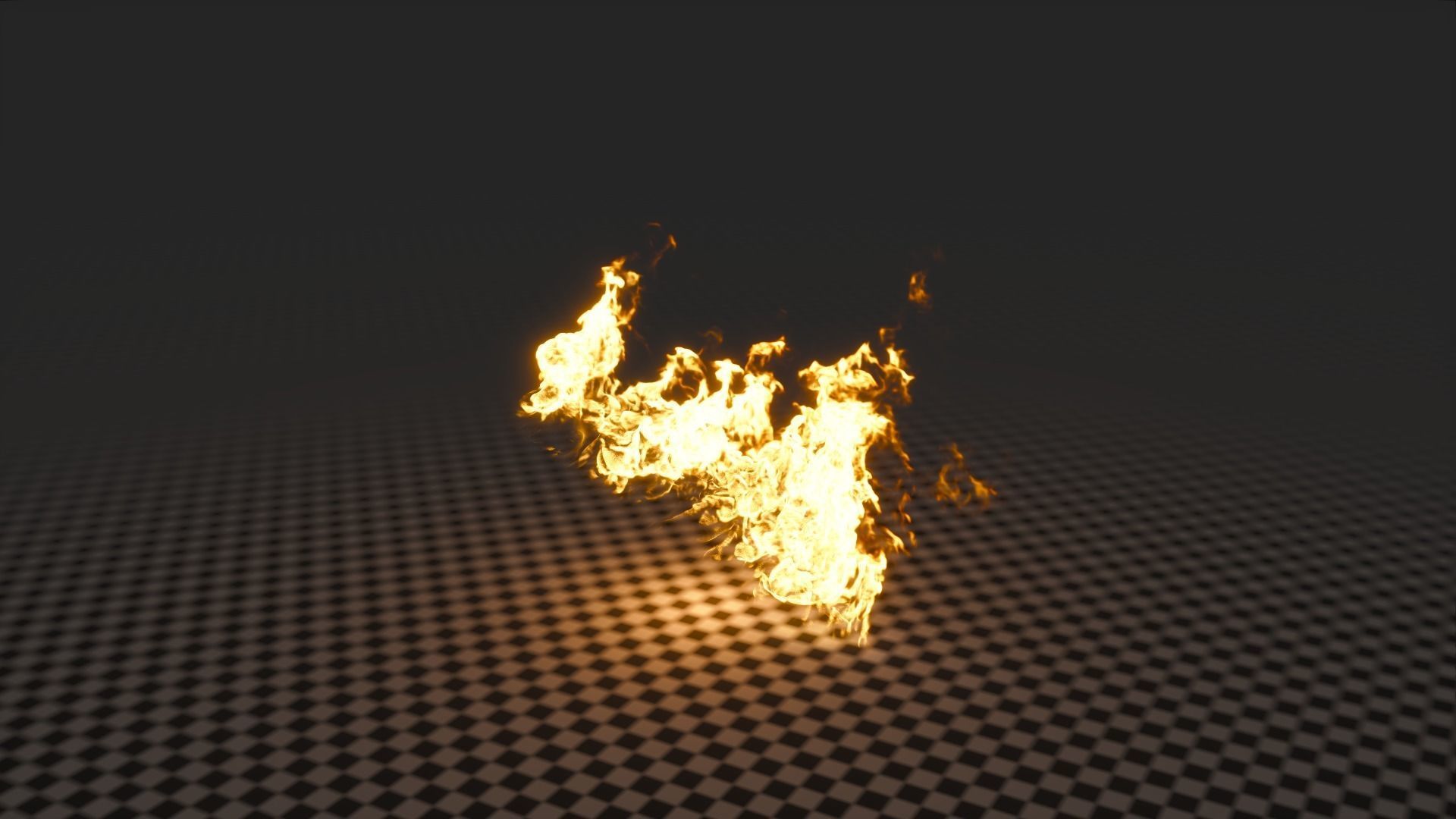 3D Fire flame 3D model animated | CGTrader