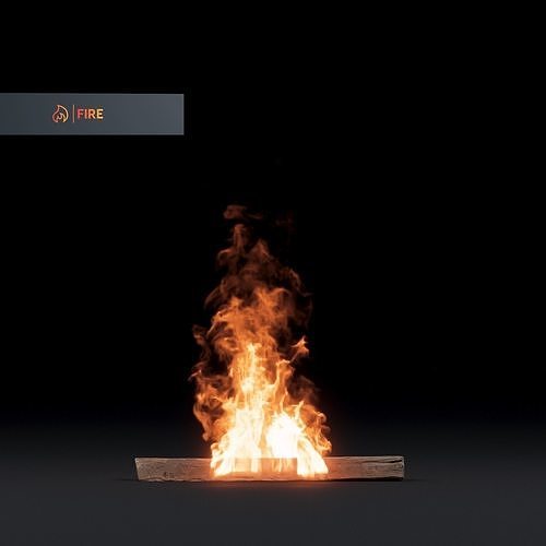 3D Fire 3D model animated | CGTrader