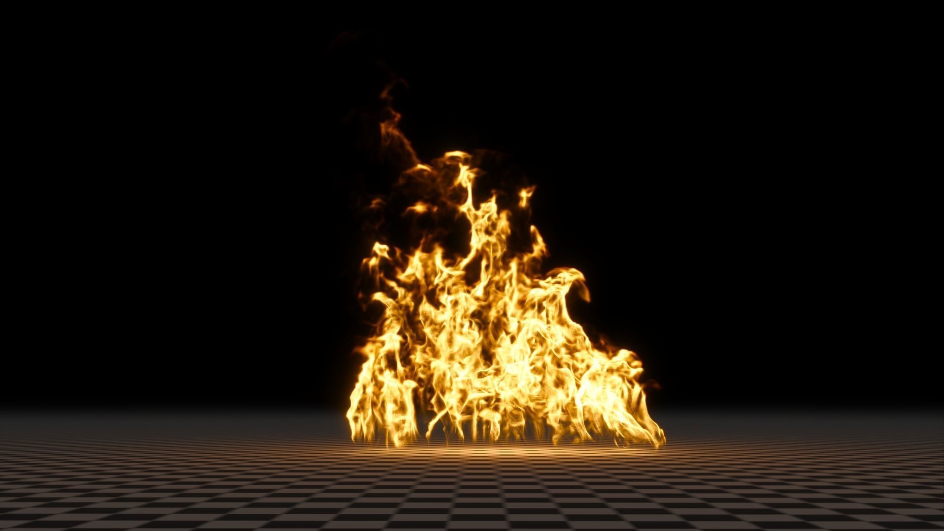 3D Fire 3D model animated | CGTrader