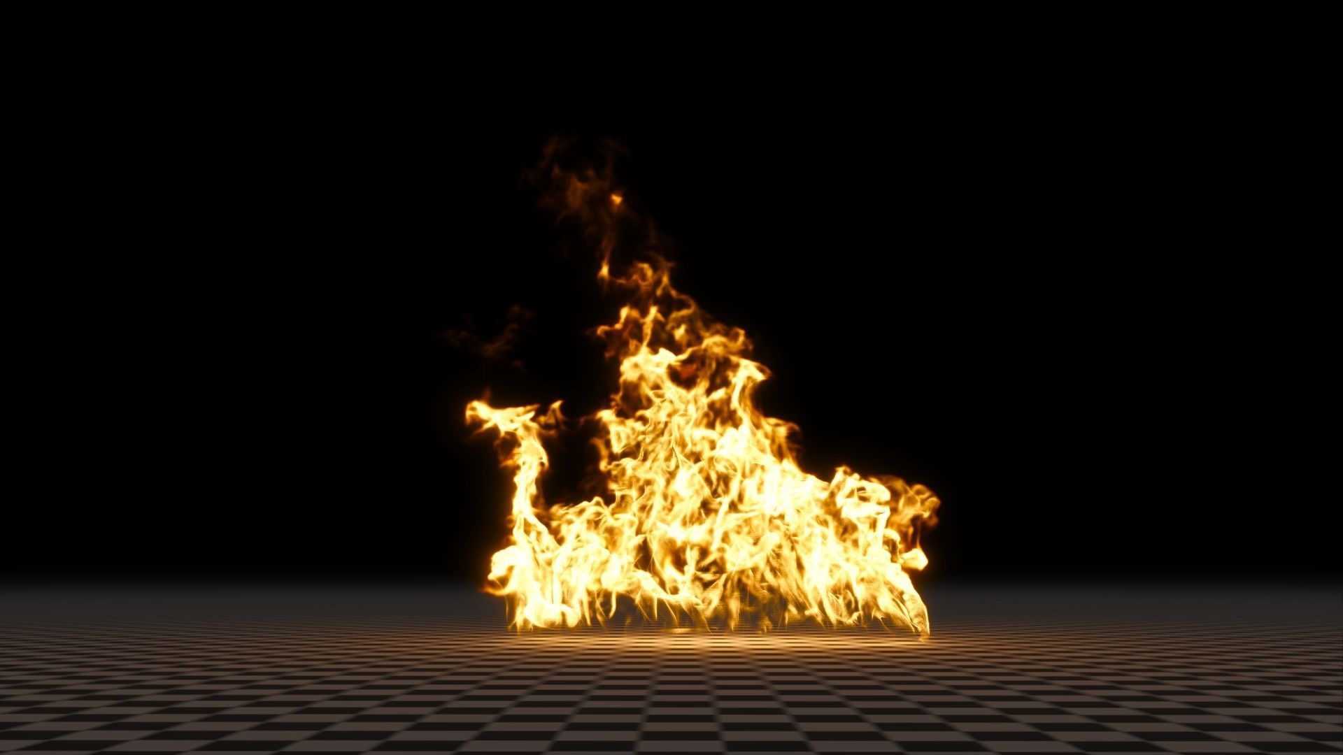 3D Fire 3D model animated | CGTrader