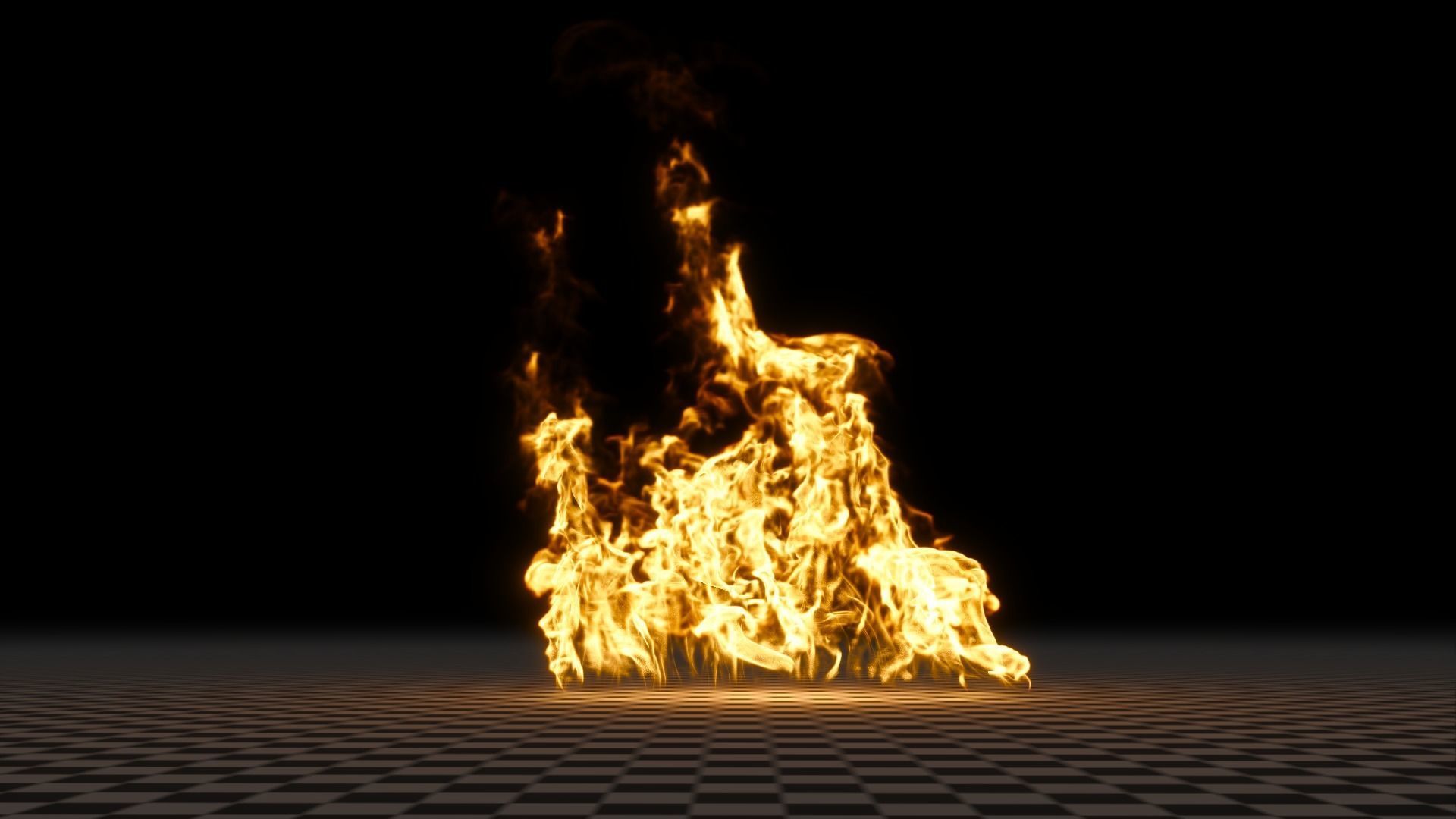 3D Fire 3D model animated | CGTrader