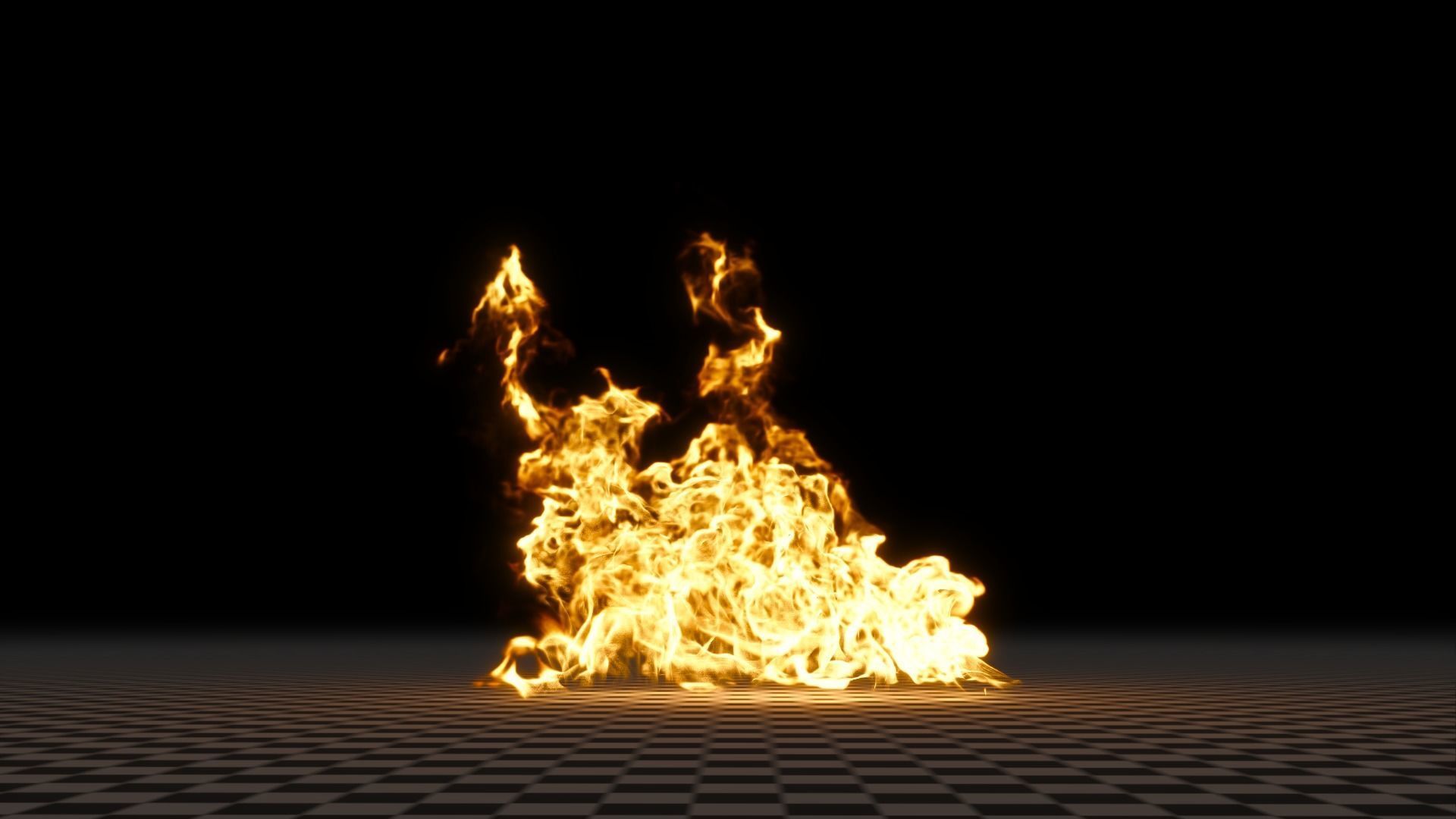 3D Fire 3D model animated | CGTrader